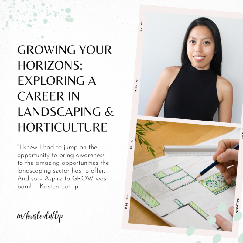Growing your horizons: Exploring a career in Landscaping & Horticulture ...